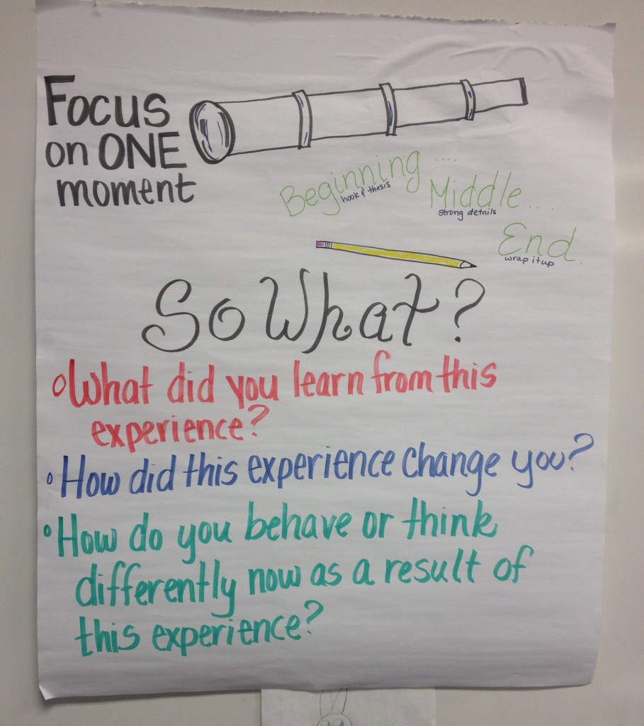 Personal Narratives in Middle School – Rogers Education Consulting