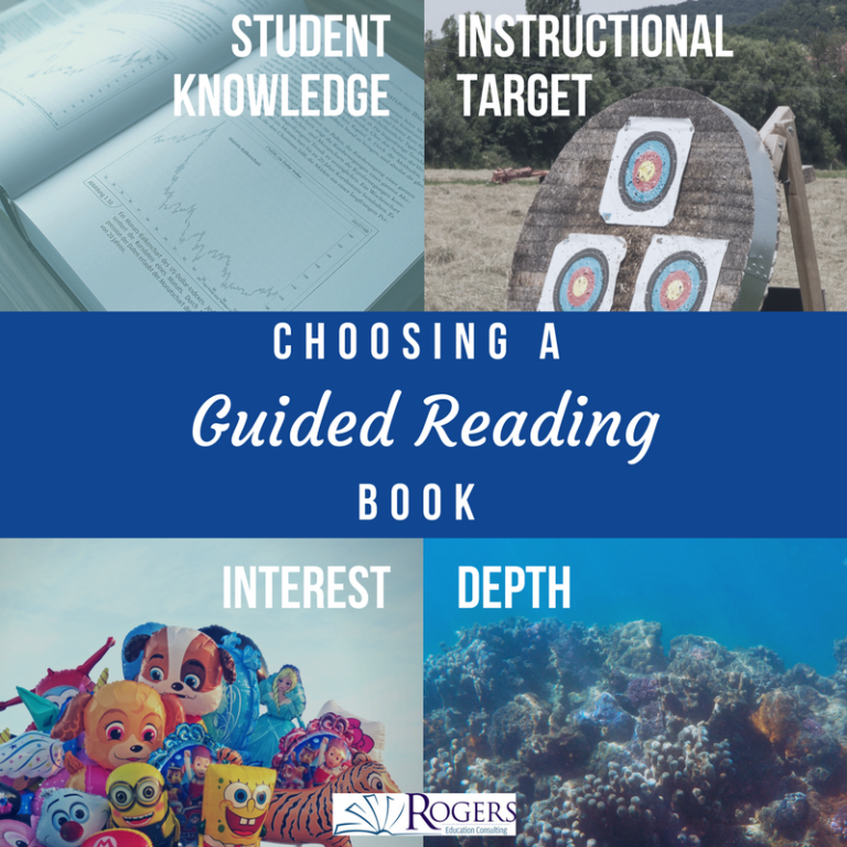 Choosing Books for Guided Reading – Rogers Education Consulting